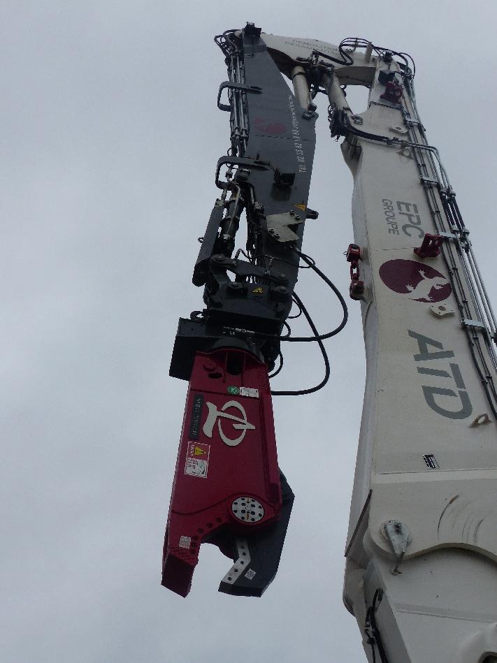 Cisailles - Cisaille pour chantier de démolition - Blanchard TP